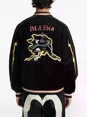 EVISU Embroidered Bomber Jacket