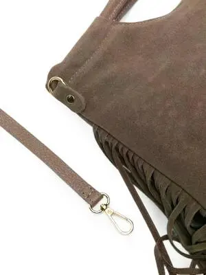 MARC ELLIS Camelia Fringe-trim Tote Bag