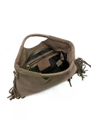 MARC ELLIS Camelia Fringe-trim Tote Bag