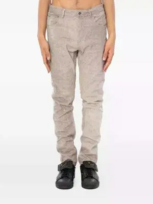 DAUB Crinkled-effect Jeans