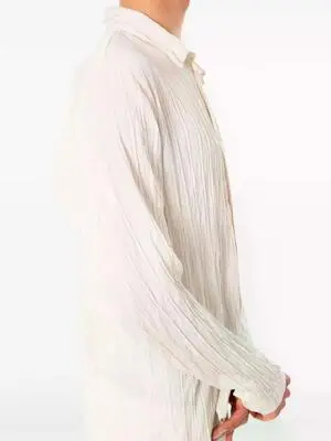 Transit Embossed Striped Shirt