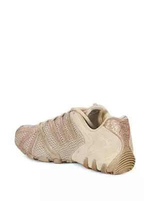 Adidas Ghost Sprint Mesh Panelled Sneakers - Neutrals