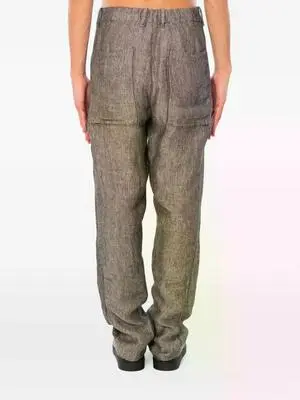 Transit Pleated Fil-à-fil Trousers