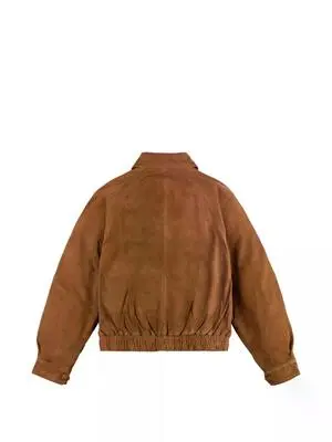 Hogan Bomber Jacket In Suede