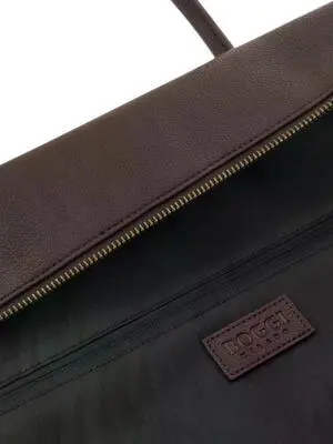 Boggi Milano Duffle Bag In Leather-effect Fabric
