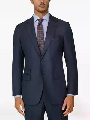 Boggi Milano Pinstripe Wool Suit