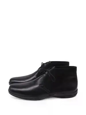 Prada Toblach Lace-up Boots
