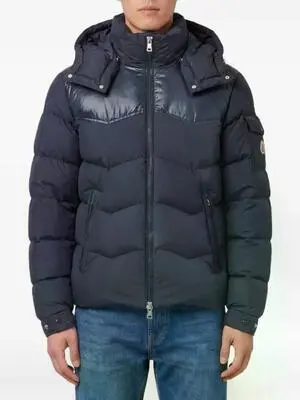 Moncler Ravelis Hooded Down Jacket - Blue