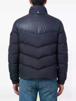 Moncler Ravelis Hooded Down Jacket - Blue