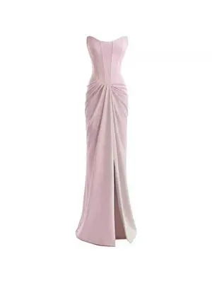 GEMY MAALOUF Strapless Corset Dress