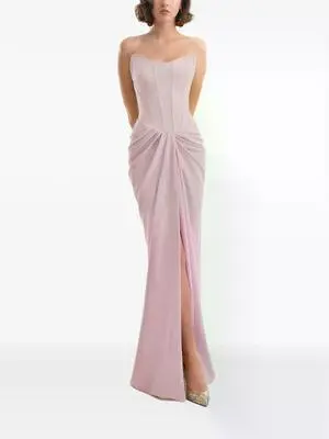 GEMY MAALOUF Strapless Corset Dress