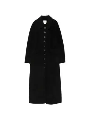 BY MALENE BIRGER Magdalena Single-breasted Coat - Black