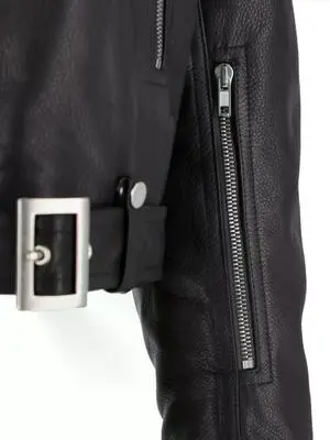 Rick Owens Biker Jumbo Stooges Leather Jacket