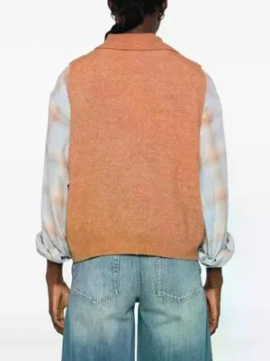 JCSOPHIE Peter Fold Over-collar Vest