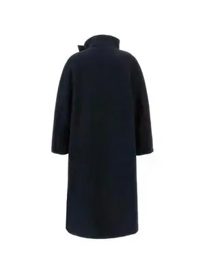TELA Scott Asymmetrical High-neck Coat