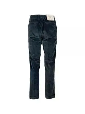 B SETTECENTO Corduroy Pleated Trousers