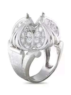 LB EXCLUSIVE Diamond Flower Ring