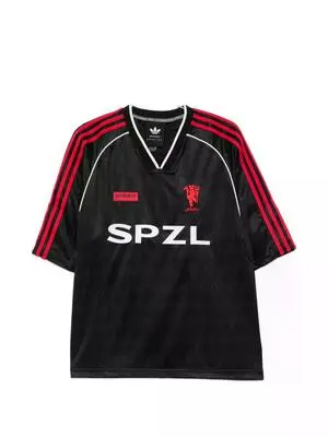 Adidas X Manchester United V-neck T-shirt - Black