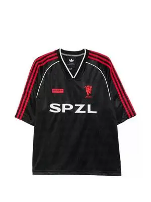 Adidas X Manchester United V-neck T-shirt - Black