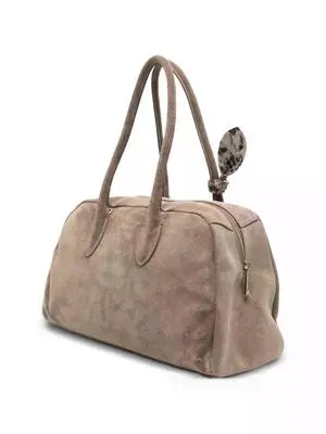 MARC ELLIS Bilbao Bow Cm Leather Tote Bag