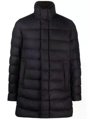 Herno High-neck Padded Jacket - Grey