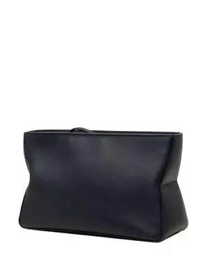 FERRAGAMO 2010-2026 Leather Soft Pouch Clutch Bag