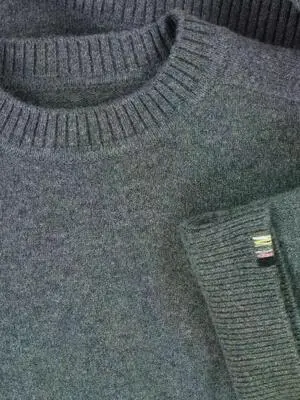 Extreme Cashmere Short-sleeve Ribbed Sweater