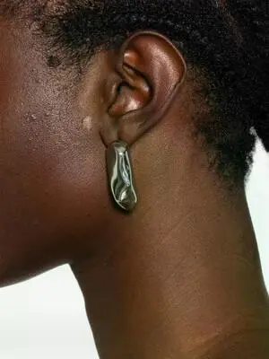 Erika Cavallini Sculptural Irregular-shape Earrings