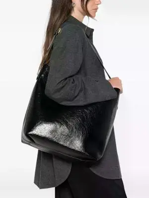 Themoire Strap Shoulder Bags