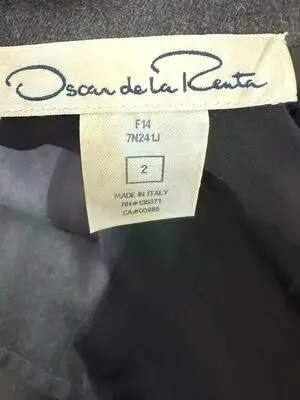 Oscar De La Renta 2010-2020s Peplum Blazer