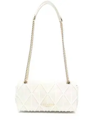 ERMANNO FIRENZE Small Belen Leather Shoulder Bag - Neutrals