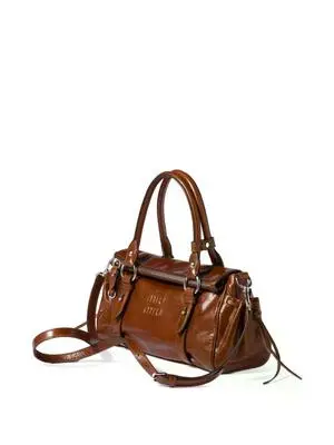 Miu Miu Glossy Leather Handbag