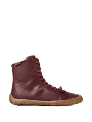 Camper Peu Path+ Lace-up Ankle Boots - Red
