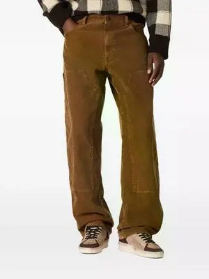 GOLDEN GOOSE Journey Corduroy Painter Trousers - Brown