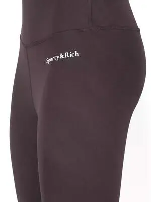 Sporty & Rich Logo-print Leggings
