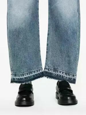 LOIS Faded Raw-cut Jeans