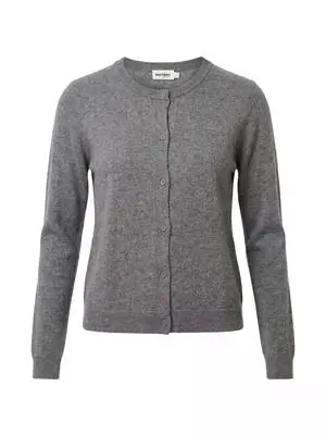 NOTSHY Naline Fine-knit Cashmere Cardigan - Grey