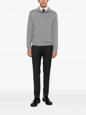 Incotex Houndstooth-pattern Tailored Trousers