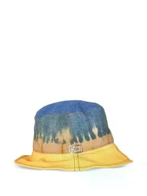 Alberta Ferretti Tie-dye Bucket Hat - Blue