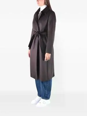 Max Mara Belted Double-breasted Coat