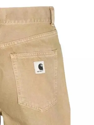 Carhartt Work In Progress Logo-patch Wide-leg Trousers