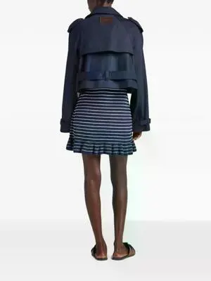 JW Anderson Belted Boxy-fit Cropped Parka Jacket