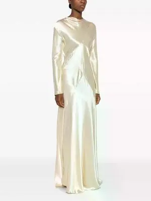 Erika Cavallini Open-back Maxi Dress