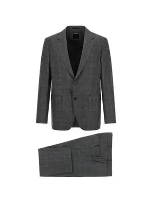 Zegna Checked Suit