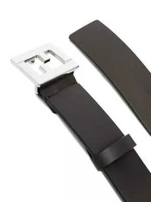 Fendi Ff Logo Buckle Belt