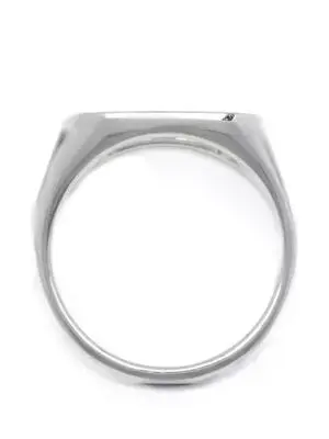 Tom Wood Cushion Open Signet Ring
