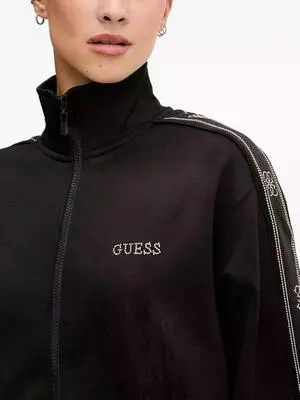 Guess Octavia Rhinestone-logo Track Jacket
