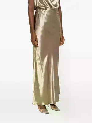 Erika Cavallini Satin-finish Maxi Skirt