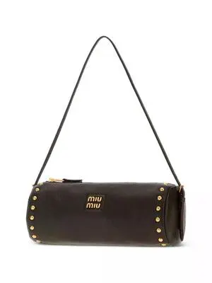 Miu Miu Leather Pouch - Brown
