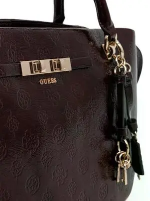 Guess Carmella Logo-embossed Tote Bag